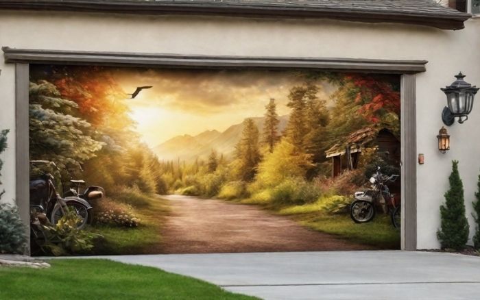 Revitalizing Neighborhoods: Inspiring Garage Door Murals - Garage Door ...