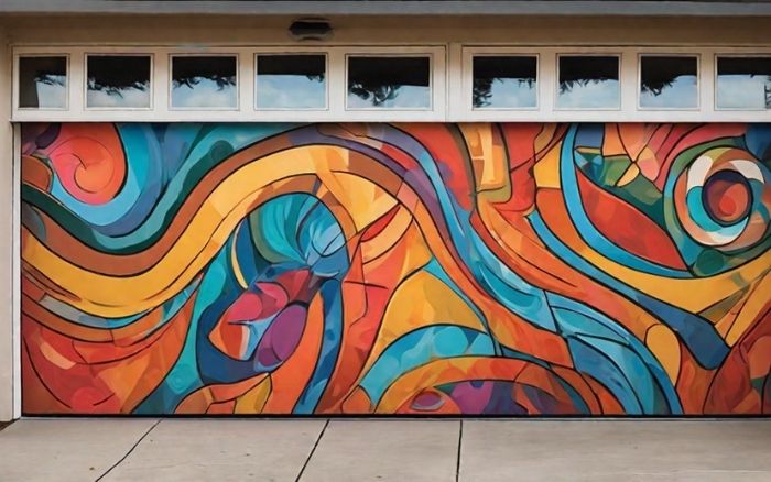 10 Creative Garage Door Mural Ideas - Garage Door Murals Blog