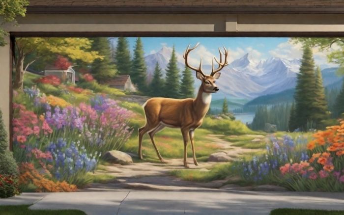 Enhance Your Outdoor Space With Custom Garage Door Murals - Garage Door ...