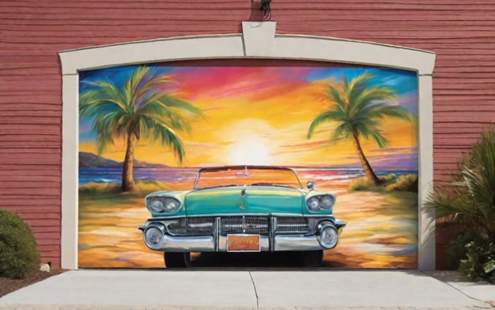 Revitalizing Neighborhoods: Inspiring Garage Door Murals - Garage Door ...